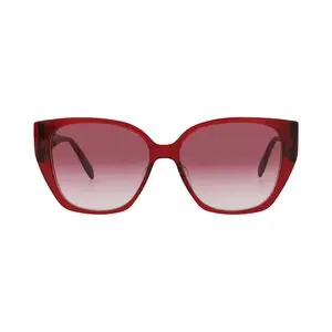 Alexander Mcqueen Red Sunglasses