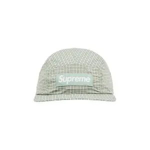 Supreme X Cordura Plaid Camp Cap - Green