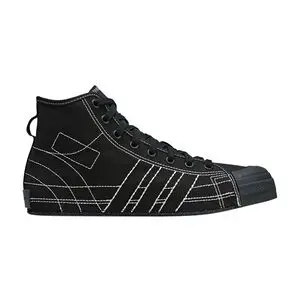 Adidas Y-3 Nizza High Contrast Stitch Sneakers - Black