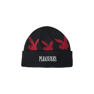 PLEASURES Jacquard Pb Beanie - Black