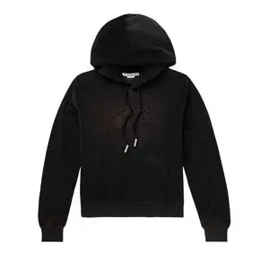 Acne Studios Velour Hooded Sweater
