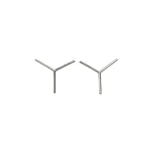 Y/project Mini Y Earrings - Silver