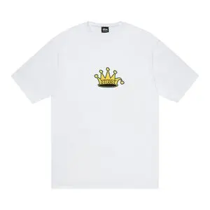 StÜssy King Crown Tee - White