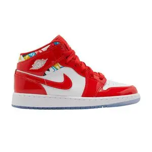 JORDAN 1 Mid Se Gs Sneakers - Red