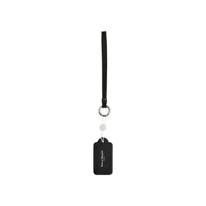 MAISON MARGIELA Tag Key Ring With Short Lace - Black