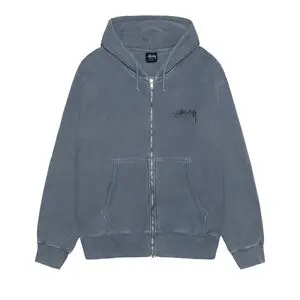 StÜssy Modern Age Zip Hoodie - Blue