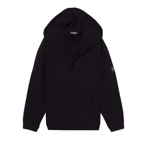 Raf Simons Regular Fit Knot Hood Hoodie - Black