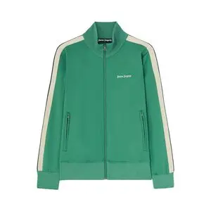 Palm Angels Classic Logo Track Jacket - Green