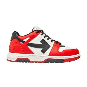 Off-White Out Of Office Low Top Sneakers - Red