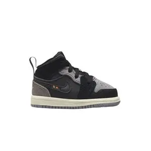 JORDAN 1 Mid Se Craft Td Sneakers - Black