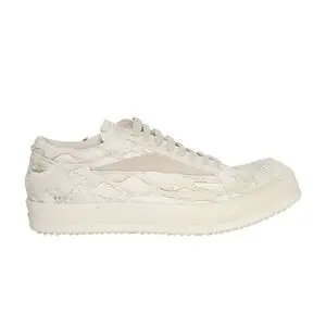 Rick Owens Porterville Vintage Low Top Sneakers - Cream
