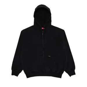 Supreme Work Zip Up Hoodie - Black