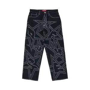 Supreme Stars Topstitch Baggy Jean