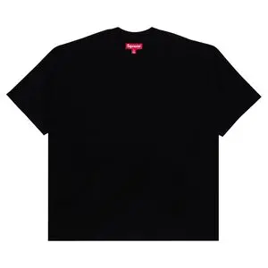 Supreme Intarsia Short-sleeve Top - Black