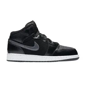 JORDAN 1 Mid Premium Sneakers - Black