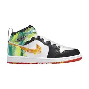 JORDAN 1 Mid Se Ps Sneakers - Black