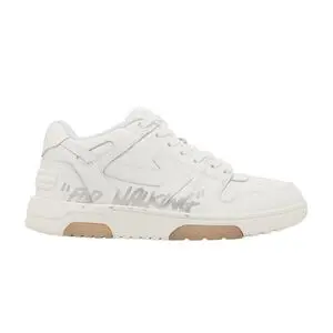 Off-white Lace Up Sneakers For Women