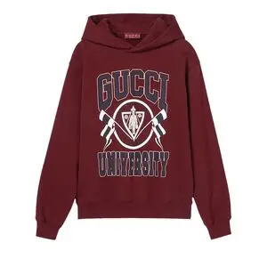 Gucci Printed Jersey Hoodie