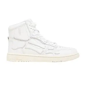Amiri Skel Top High 'triple Sneakers - White