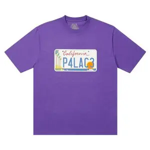PALACE Plate T-shirt - Purple