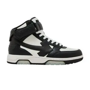 Off-White Out Of Office Mid Sneakers - Black