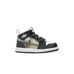 JORDAN 1 Mid Td Sneakers - Black