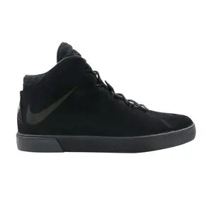 Nike Lebron 12 Nsw Lifestyle Qs 'lights Out' Sneakers - Black