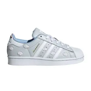Adidas Hello Kitty X Superstar J Embroidered Clouds Sneakers