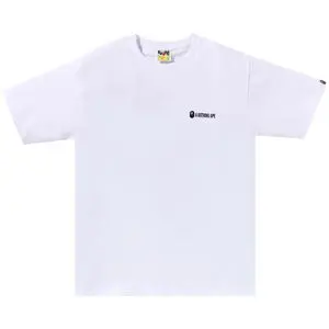 A BATHING APE Logo Tee - White