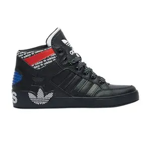 Adidas Hard Court High Top Sneakers - Black