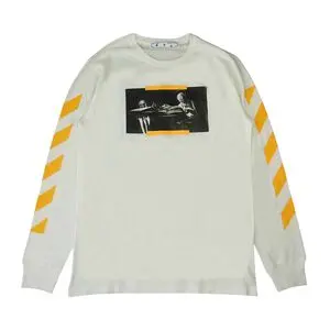 Off-white Long Sleeve Tops