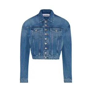 Jean Paul Gaultier Denim Buttoned Jacket