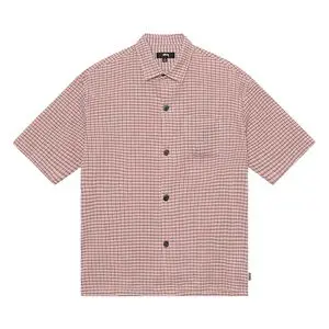 StÜssy Wrinkly Gingham Short-sleeve Shirt