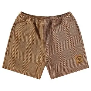 PLEASURES Chase Plaid Shorts