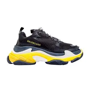 Balenciaga Triple S Lace-up Sneakers - Black