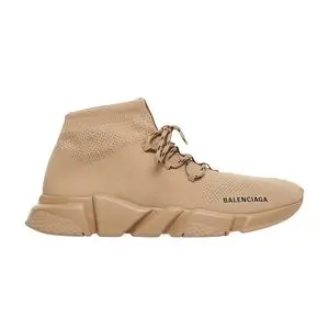 Balenciaga Speed Lace Up Trainer - Brown