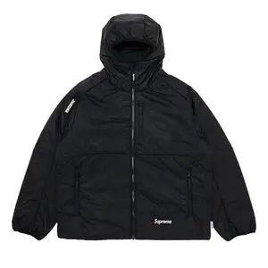Supreme Windstopper Insulated Hooded Jacket - Black