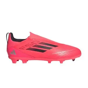 Adidas Adizero F50 League Laceless Fg Mg K 'vivid Horizon Pack - Pink