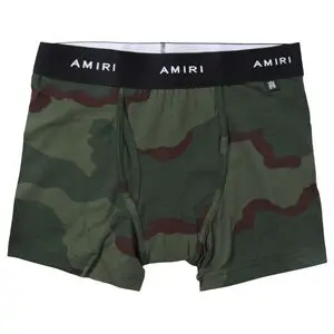 Amiri Waistband Camo Boxers - Orange