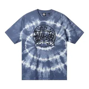 StÜssy X Dries Van Noten Tie Dye Tee - Blue