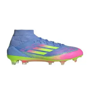 Adidas Adizero F50 Pro Mid Fg Soccer Cleats - Blue