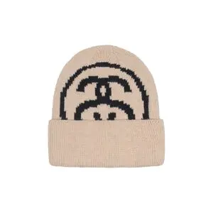 StÜssy Big Link Cuff Beanie - Cream