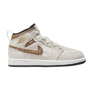 JORDAN 1 Mid Se Ps Sneakers - Brown