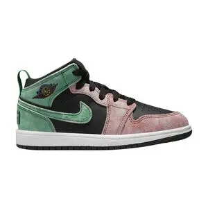 JORDAN 1 Mid Se Ps Sneakers - Black