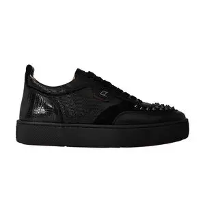 Men's Christian Louboutin Black Sneakers