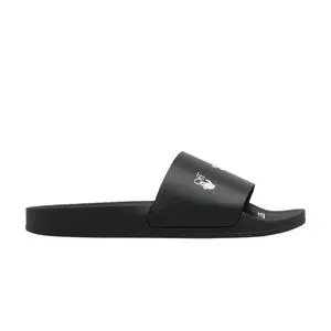 Off-White Logo Print Slide