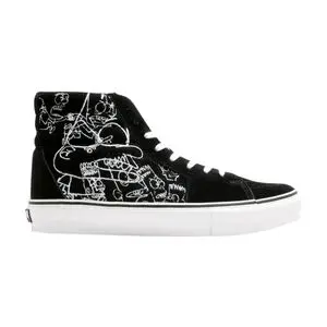 VANS Vans Sk8-Hi LX 'The Simpsons' High Top Sneakers Black