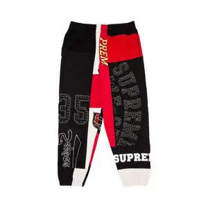 Supreme Patchwork Sweatpants - Black