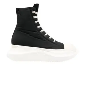 Rick Owens Strobe High Top Sneakers - Black