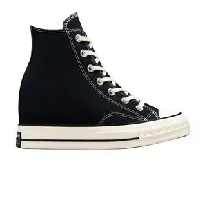 CONVERSE Chuck 70 Wedge Platform High Top Sneakers - Black